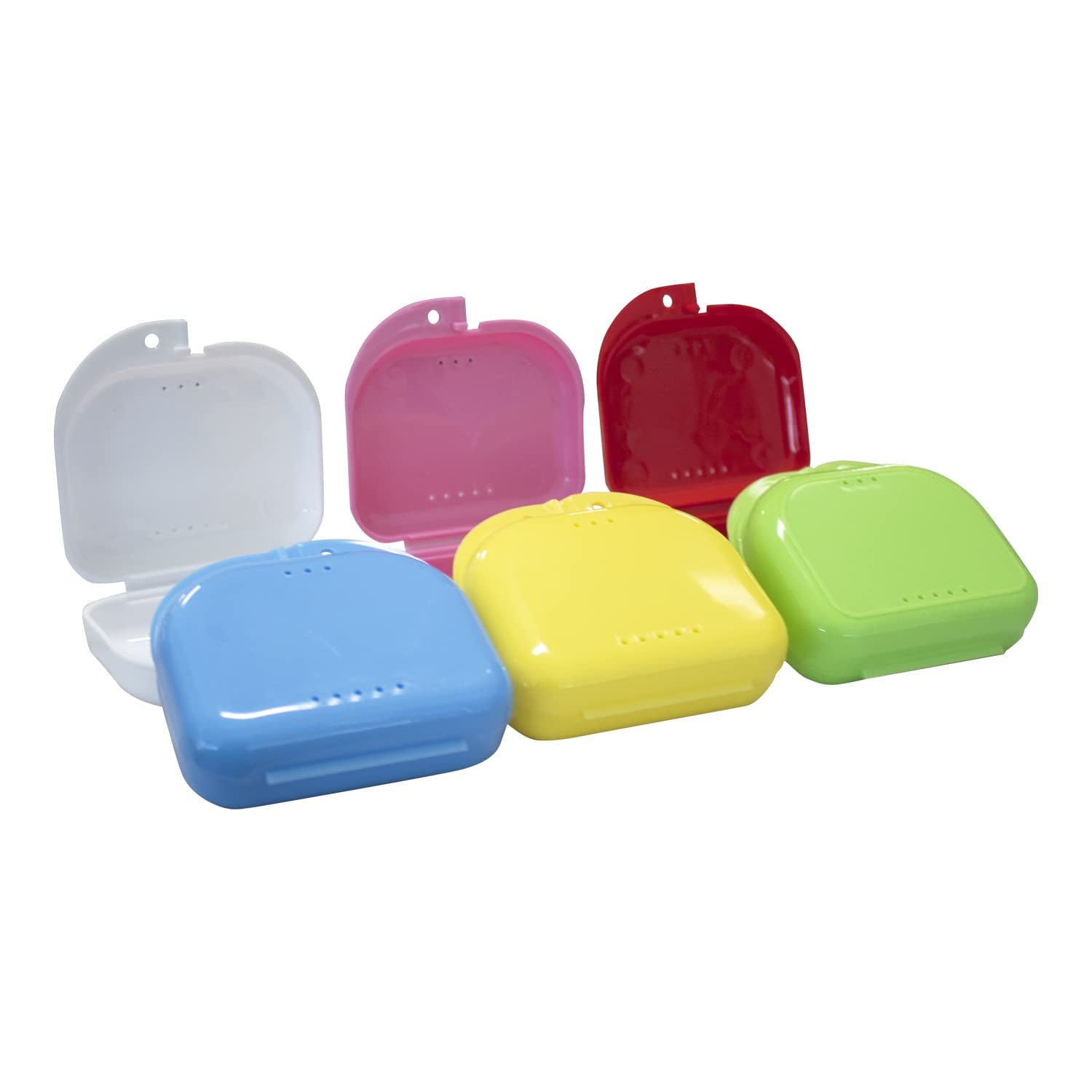 12 PCS Mouth Guard Case Retainer Box Orthodontic Denture Storage ...