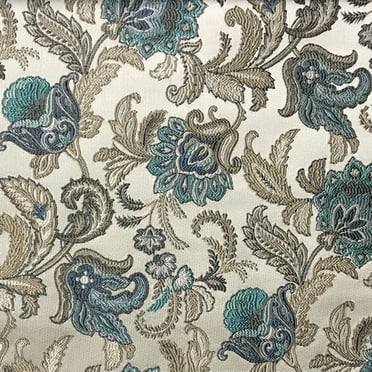 Decora Furnishings Luxurious Woven Jacquard Damask Motif Design ...