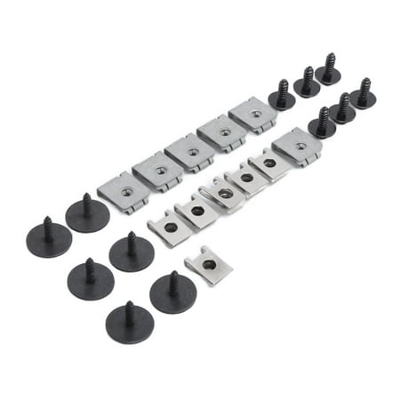 Undertray Clips, 2 Sizes Metal Engine Bottom Screw Engine Protection ...