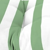 Jordan Manufacturing 43" x 19" Awning Cucumber Green Stripe Rectangular ...