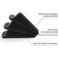 WEPSEN Heavy Duty Wedge Doorstop Rubber Door Stopper for Residential ...