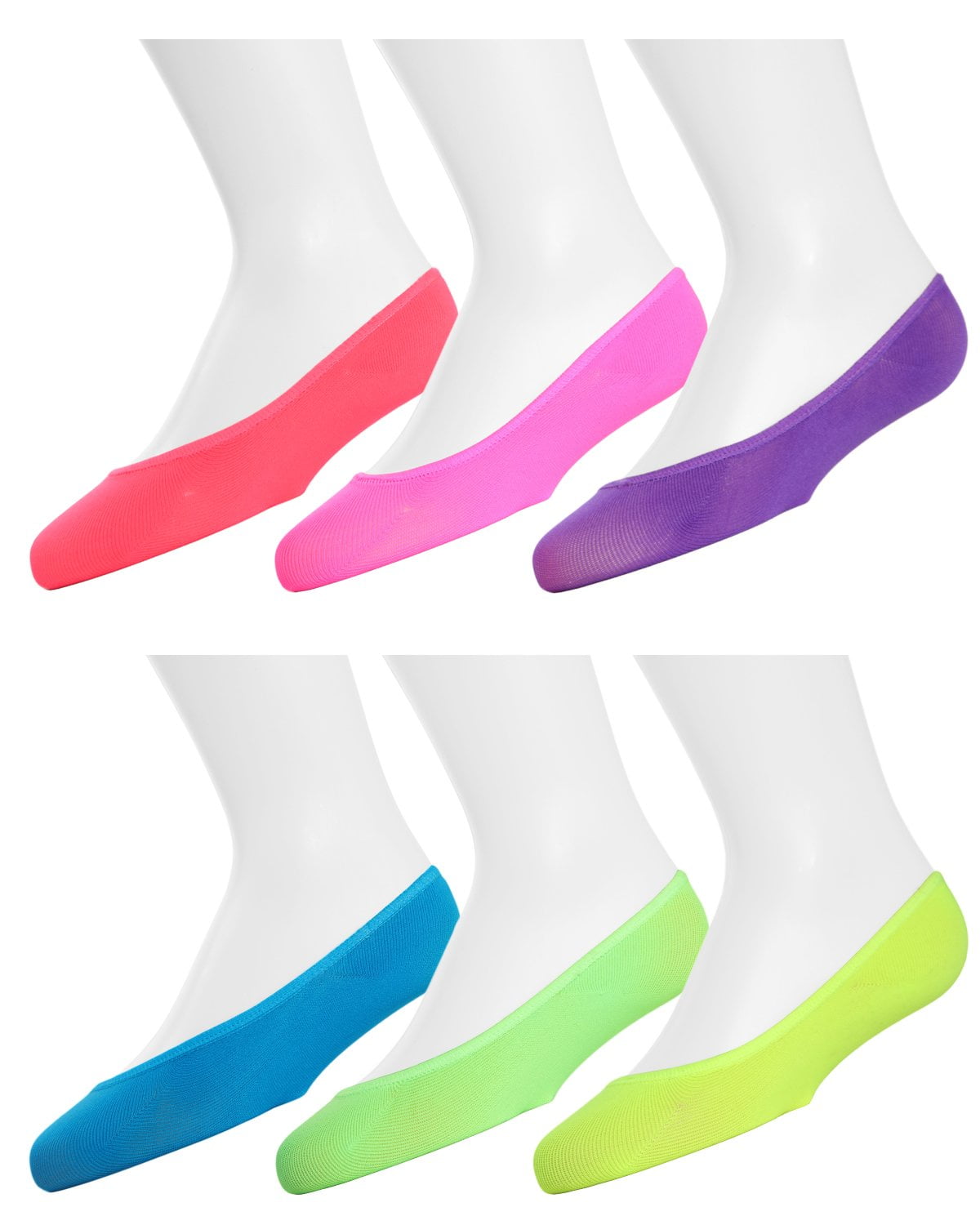 MeMoi Girls Microfiber Liner Socks 6-Pack - Girls - Female - Walmart.com