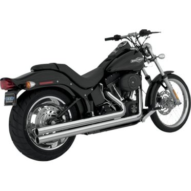 Vance & Hines Big Radius Chrome 2-into-2 Exhaust System (26375) - Walmart.com