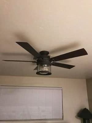 Buy Allen + Roth Stonecroft 52-in Rust IndoorOutdoor Downrod Or Close ...