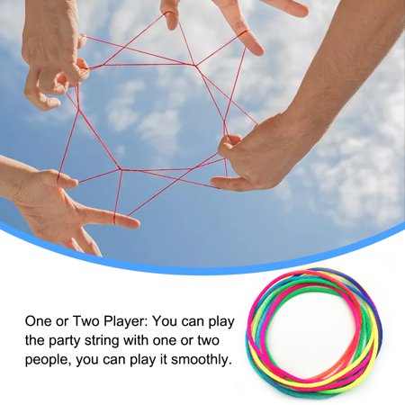 Kids Rainbow Color Fumble Threads Ropes Entertaining Kids Colorful ...