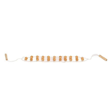 Wood Back Roller, Trigger Point Wood Back Massage Roller Portable ...