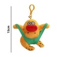 Adorable Backpack Keychain Charm Cute Cartoon Toy Bag Decoration Soft ...