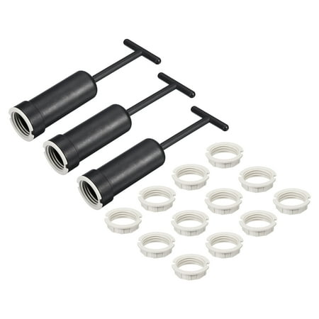 Uxcell G9 Light Socket Rings 15pcs Lamp Shade Holder Ring Replacement ...
