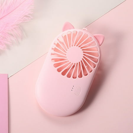 Mini Fan Portable USB Fan Cute Pocket Rechargeable Desktop 3 Models ...
