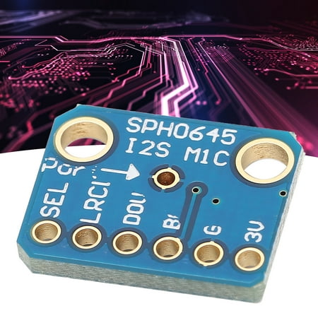 FAGINEY Microphone Module I2S Interface MEMS Mike Breakout Board With ...