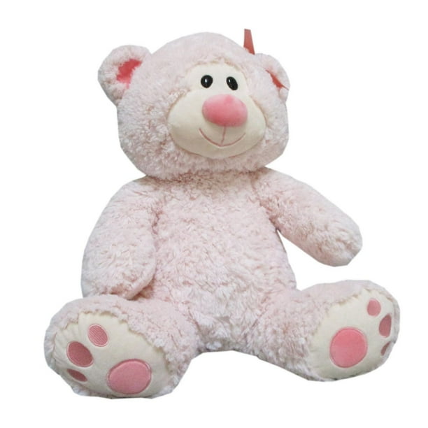 Kid Connection Pink Cuddly Teddy Bear Plush, 18" Plush Teddy, ages 3 ...