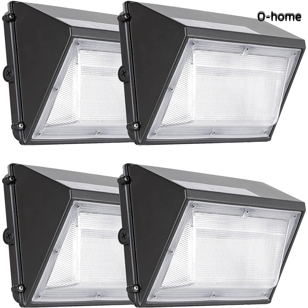4 Pack LED Wall Pack Light with Photocell - Walmart.com