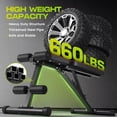 Weight Bench for Gym, Foldable 660LBS Workout Bench Press for Gym Full ...