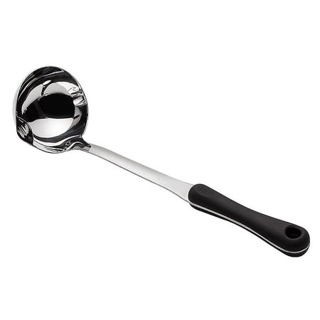 HUSERYT 10cm Grease Filter Spoon Handle Drink Soup Spoon Grease ...
