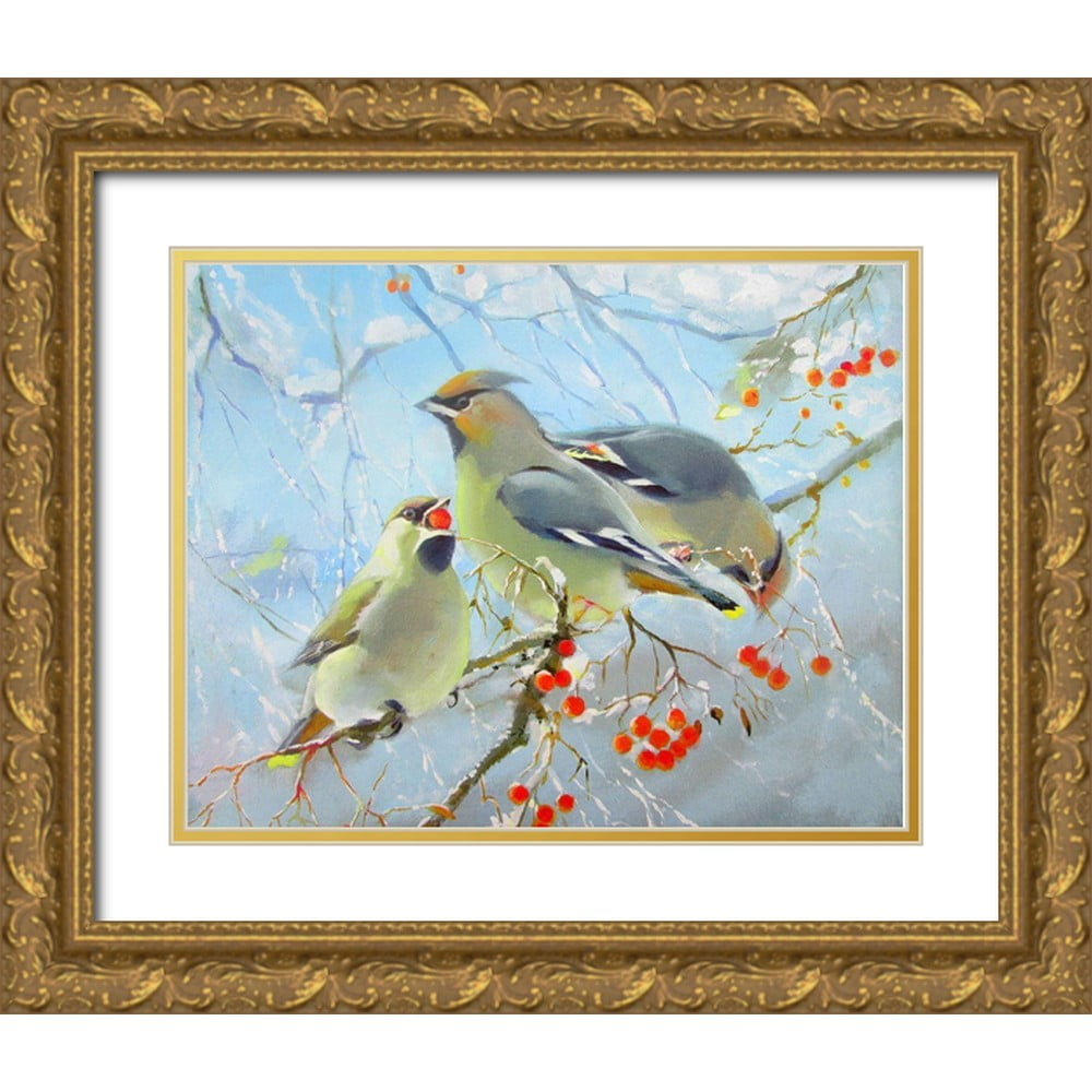 Pautov, Igor 18x15 Gold Ornate Wood Framed with Double Matting Museum ...
