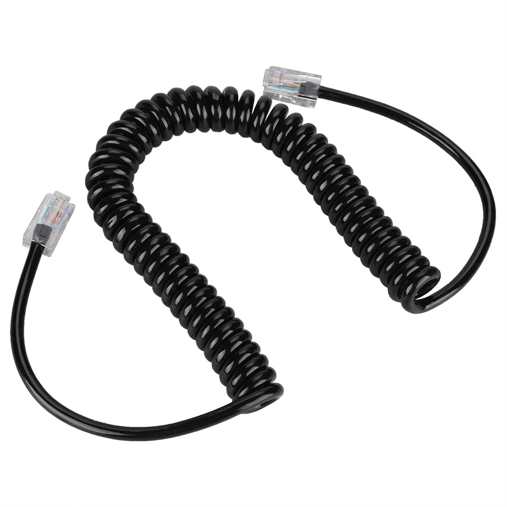 Coiled Mic Cord, Replace Microphone Cable Thick Line ABS Material for ...