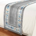Bed Runner Starfish Shell Frame Bedding Scarves Soft Decorative Bed ...