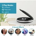 Qoosea Portable Bluetooth CD Player, Anti-Shock Discman, LCD Display ...