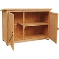 Merax Wooden Garden Shed Wooden Lockers with Cedar Wood - Walmart.com