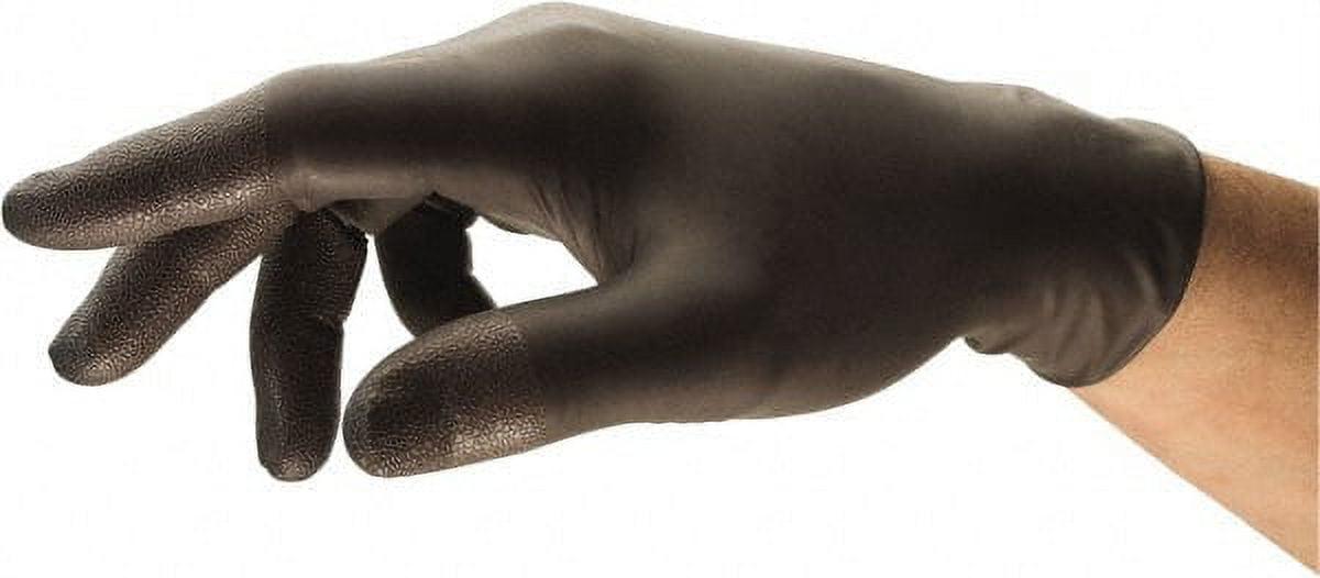 100 Pack Ansell 93-250-M Disposable Gloves, Size Medium, 4.7 mil ...
