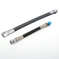 Diving Flexible Braided Hose (15cm/22.5cm) Black High Pressure ...