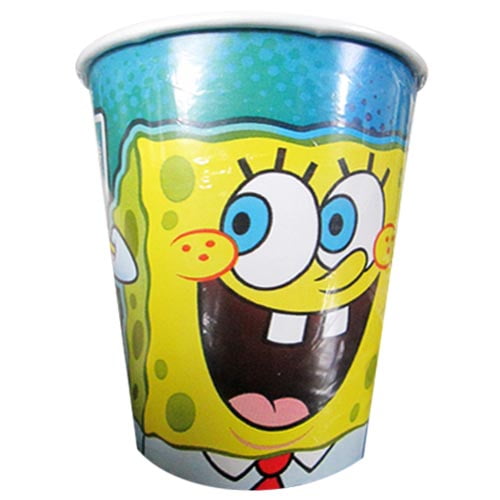 SpongeBob SquarePants 'Selfies' 9oz Paper Cups (8ct) - Walmart.com