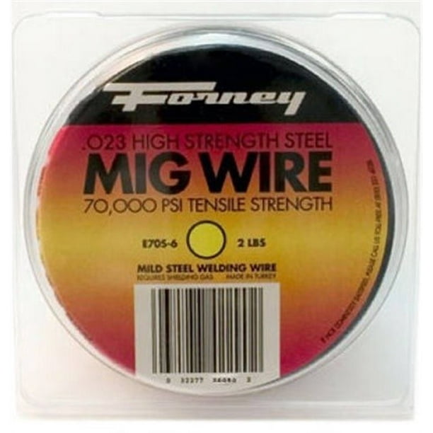 Forney ER70S-6, .024" x 2 lbs., Steel MIG Welding Wire - Walmart.com ...