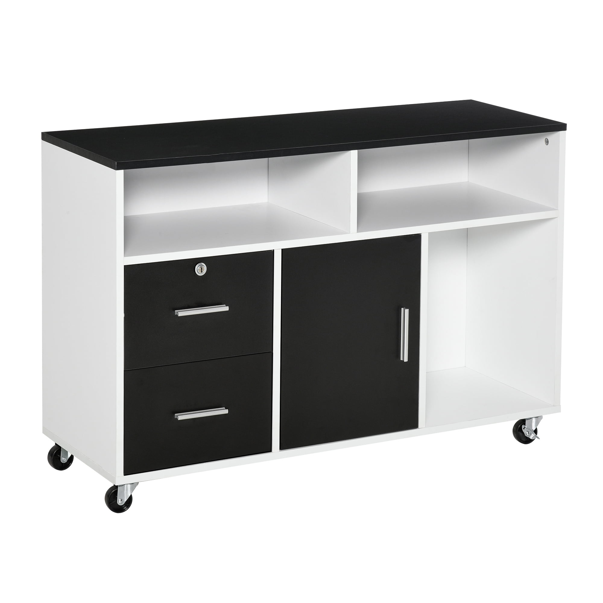 Click here for Homcom Printer Stand Office Mobile Cabinet Organiz... prices