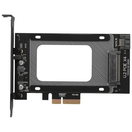 PCI-E 3.0 4X to U.2 SFF-8639 Adapter PCIe U.2 SSD to PCI-E Card Support ...