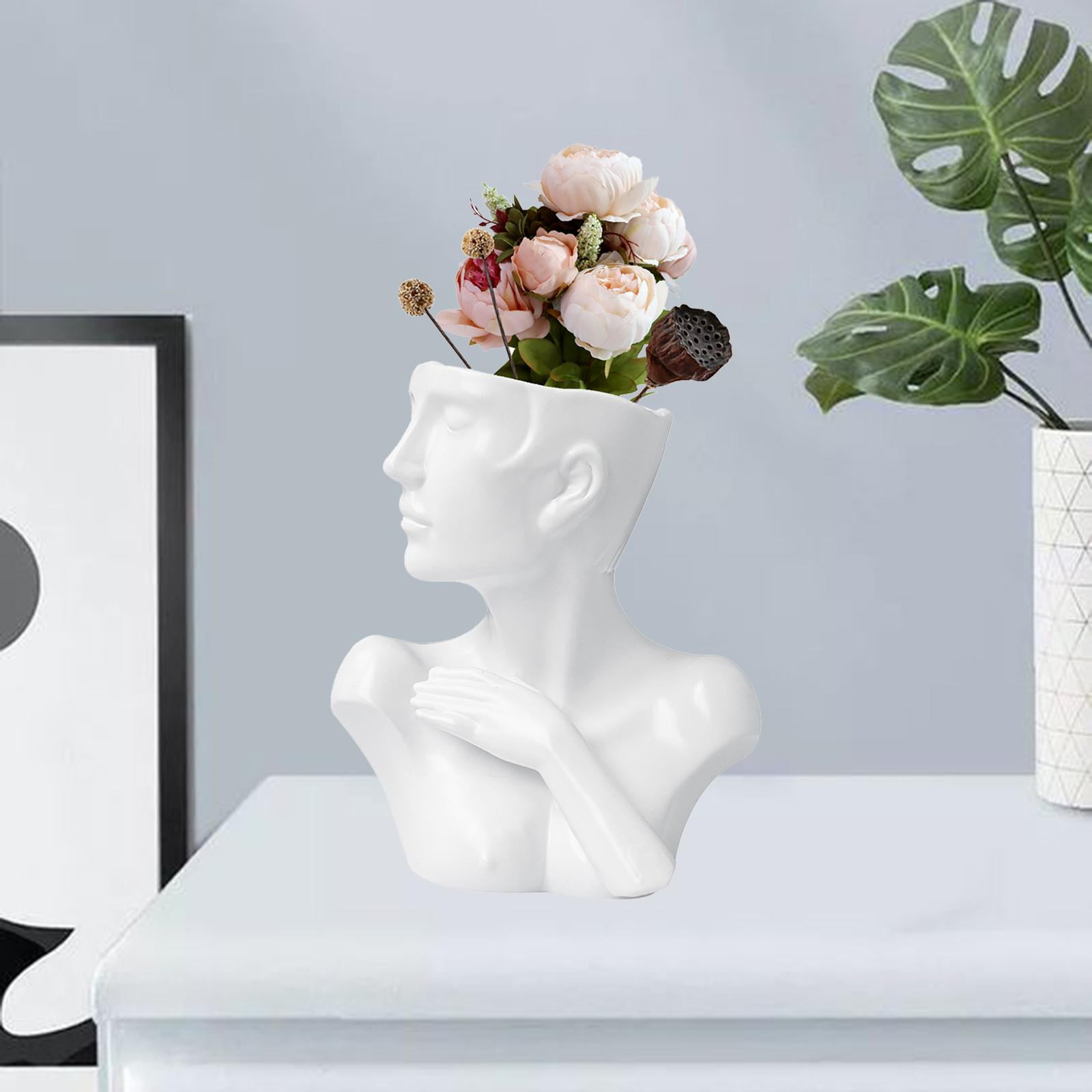Creative Plant Pot Flower Vase Flower Pot Stylish Art Office Vase ...