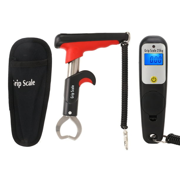 Fish Gripperwith Digital Scale,Fish Lip Grabber Gripper Fish Grabber ...