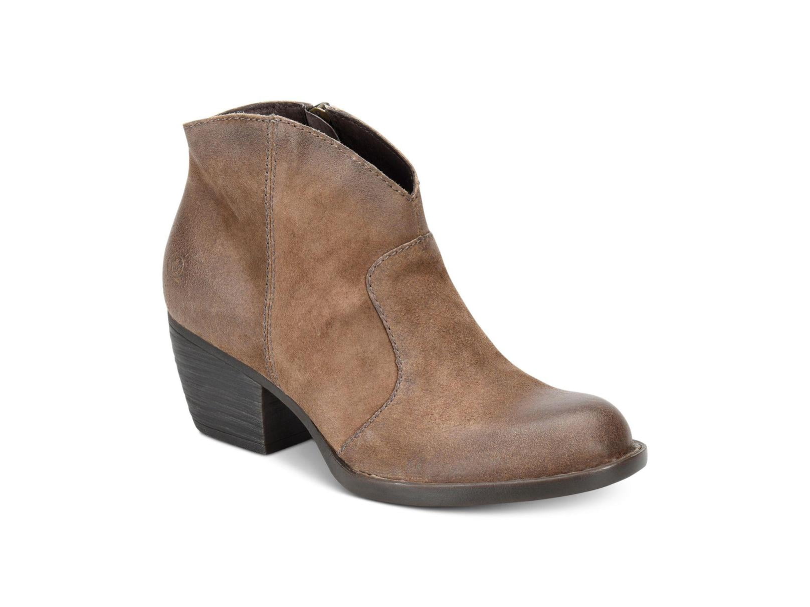Born Womens Michel Almond Toe Ankle Fashion Boots - Walmart.com