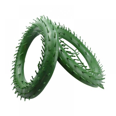 Pluodca Plastic Wreath Frame Ring Round DIY Macrame Floral Crafts Wire ...