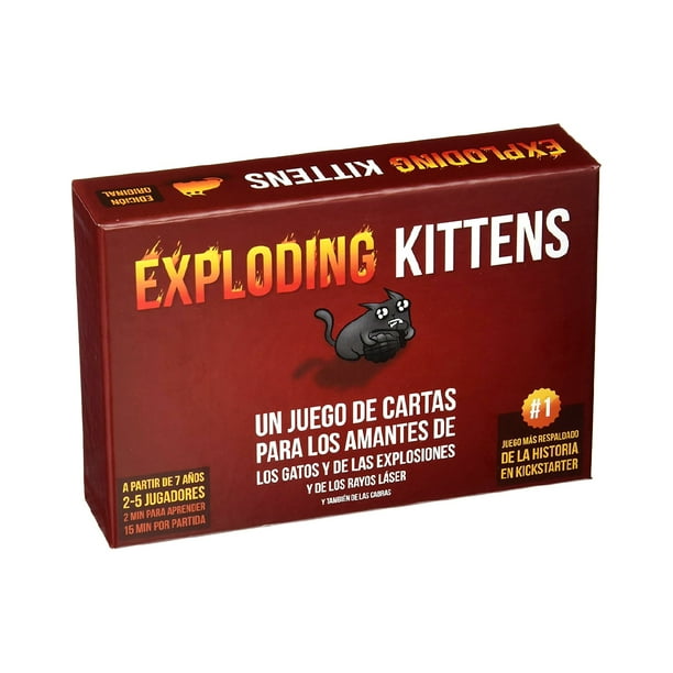 Juego de Mesa Exploding Kittens en Español | Bodega Aurrera en línea