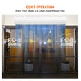 60 Inch Air Curtain - 1500 CFM Indoor Air Curtain, Wall Mounted Over ...