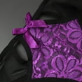 Purple Pajama Shorts Polyester Pajama Set For Women Cute Pajama Sets