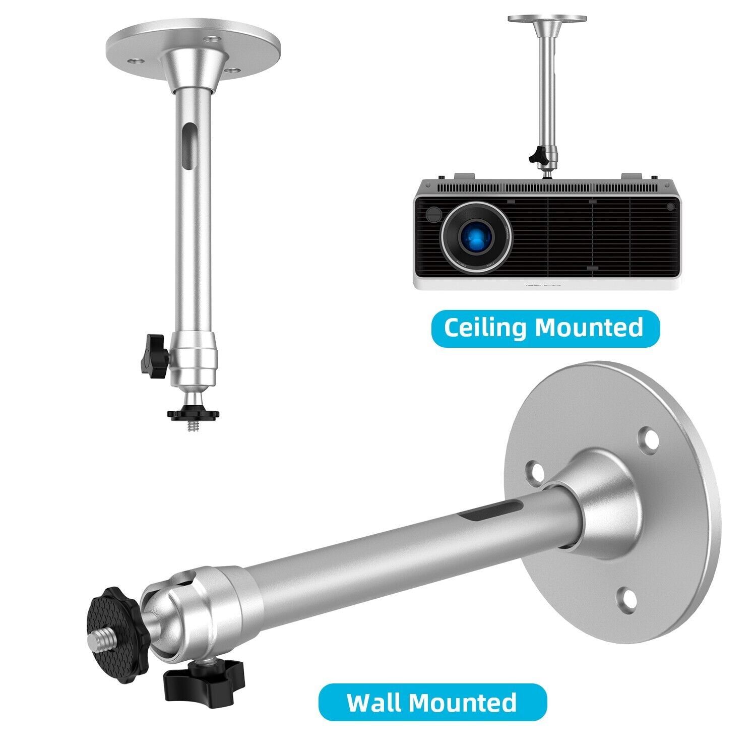 Elegant Choise Universal Projector Mount LCD Wall Ceiling Bracket ...