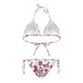 Binienty American Flag & Tropical Palm Tree Pattern Bathing Suit ...