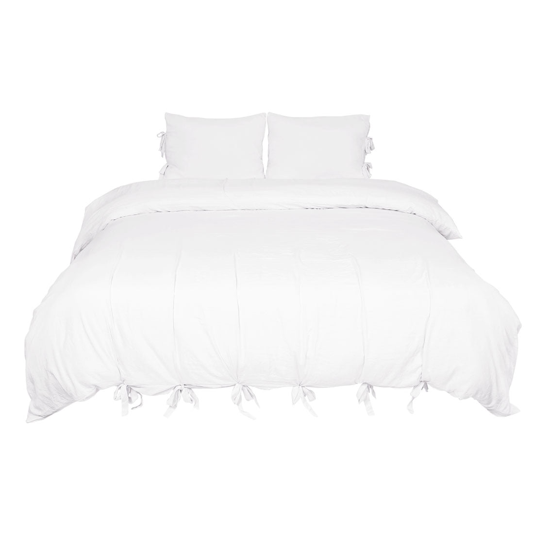 Click here for Unique Bargains Washed Cotton Bedding Set Comforte... prices