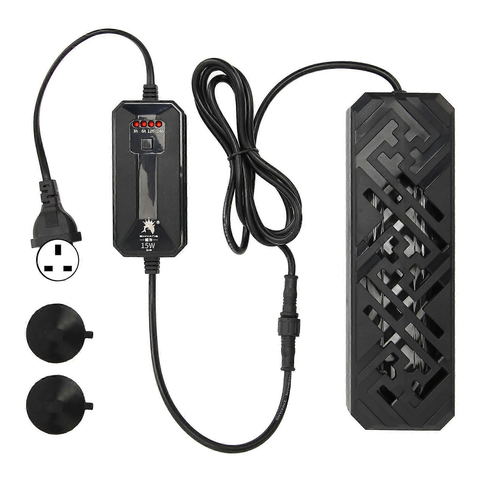 Aquarium Clean Light Timing Submersible UVC Water Clean Lamp for Fish ...