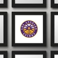 Gallery Pops WNBA Los Angeles Sparks - Global Logo Wall Art, Black ...