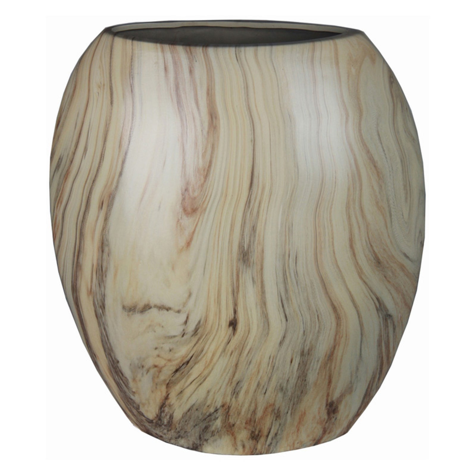 Privilege International 13.5 in. Flat Ceramic Table Vase - Walmart.com