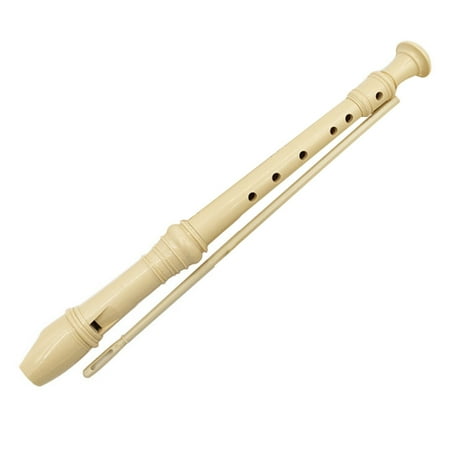 Kids Flute Plastic C Key Flute Instrument Soprano Recorder Music ...