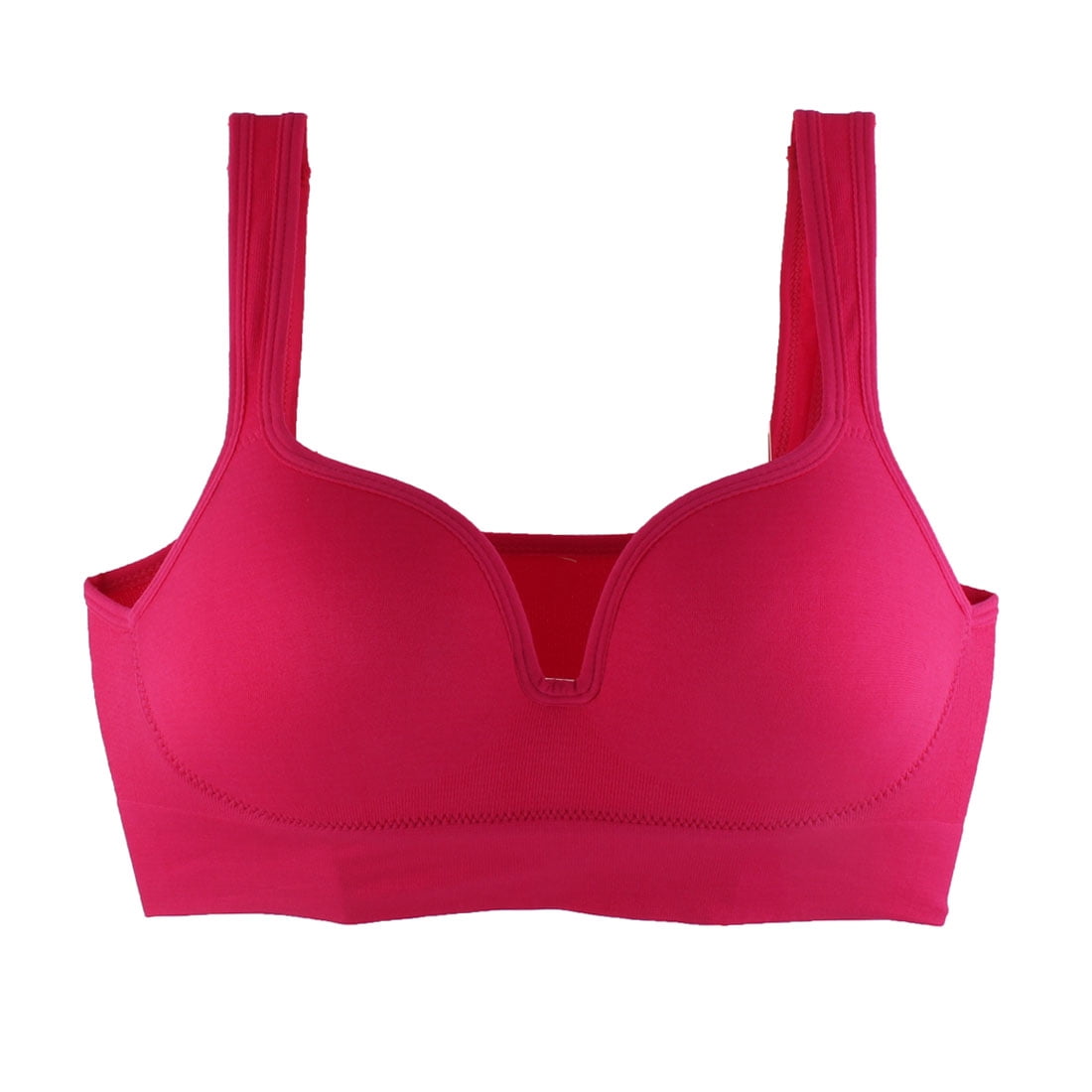 Activewear Support Sports Bra Seamless Indoor Fitness Paded Racerback ...