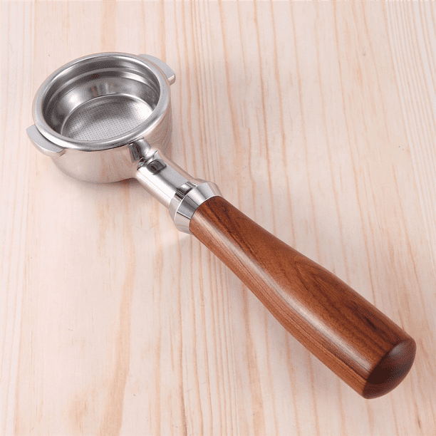 Qtmnekly 58Mm Double Ear Coffee Machine Filter Holder E61 Bottomless ...