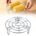 1 Pack Round Stainless Steel Steamer Rack, TINGXIN Multifunctional ...