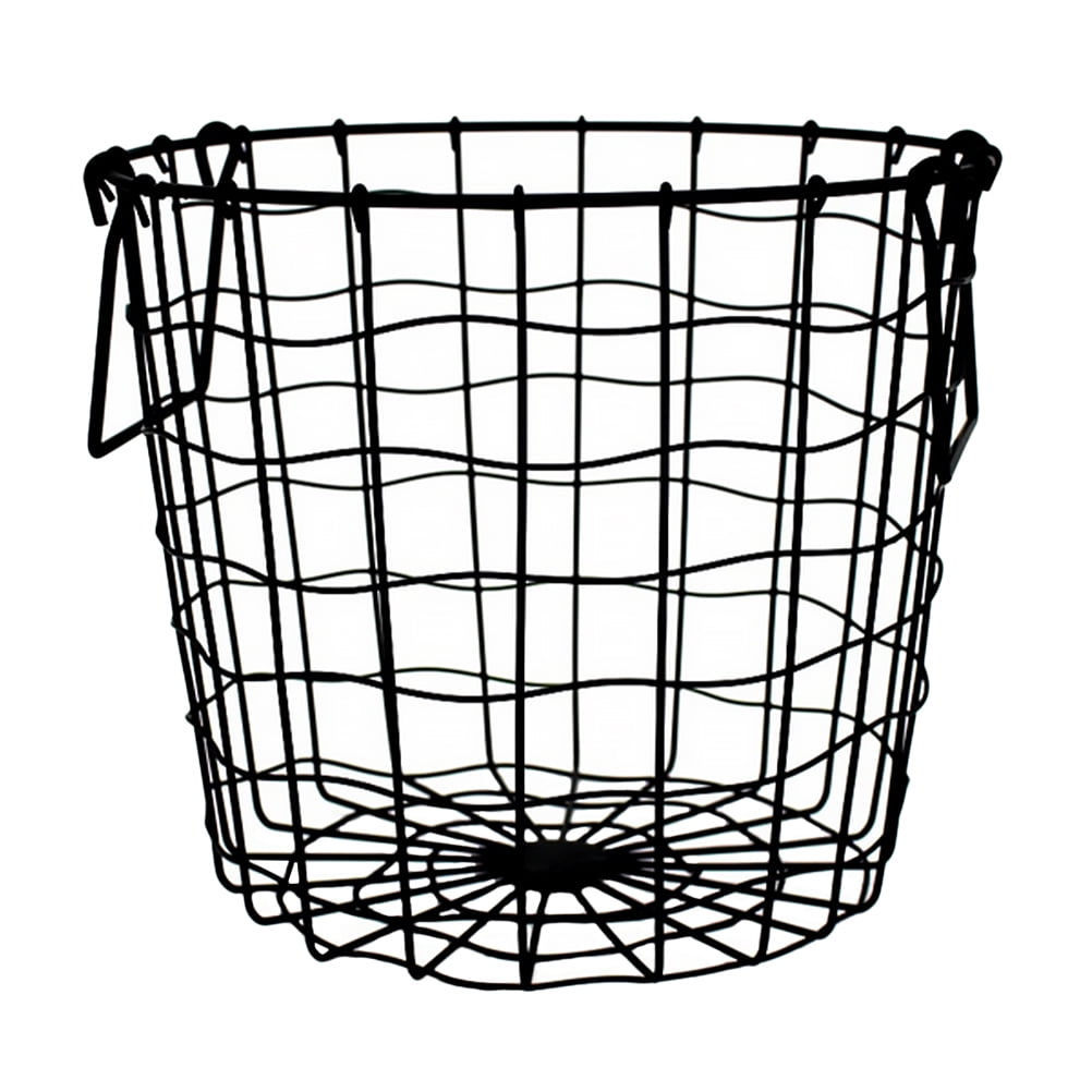 Storage Hamper Laundry Bin Wire Basket Decorative Garbage Modern ...