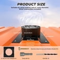 8-Inch Roof Vent Adapter,Shipping Container Corrugated Roof Vent ...
