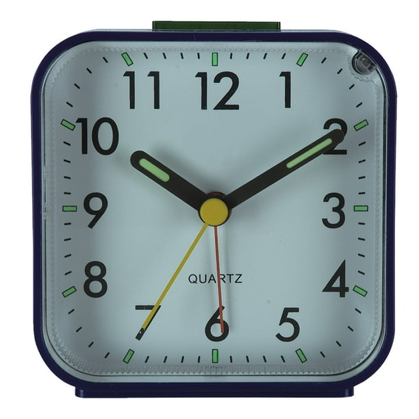 Candy color small alarm clock fashion silent alarm clock desk clock ...