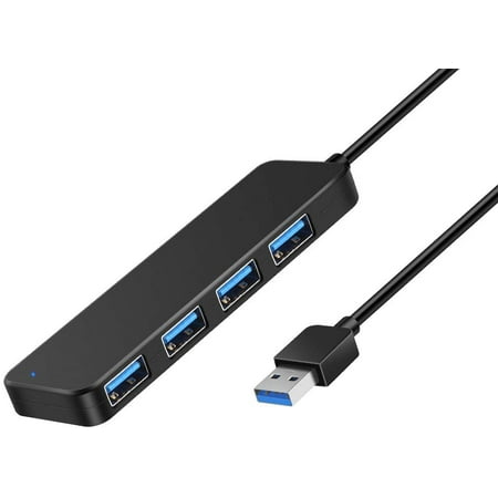 axGear Onvian 4-Port USB 3.0 Ultra Slim Data Hub Splitter for USB ...